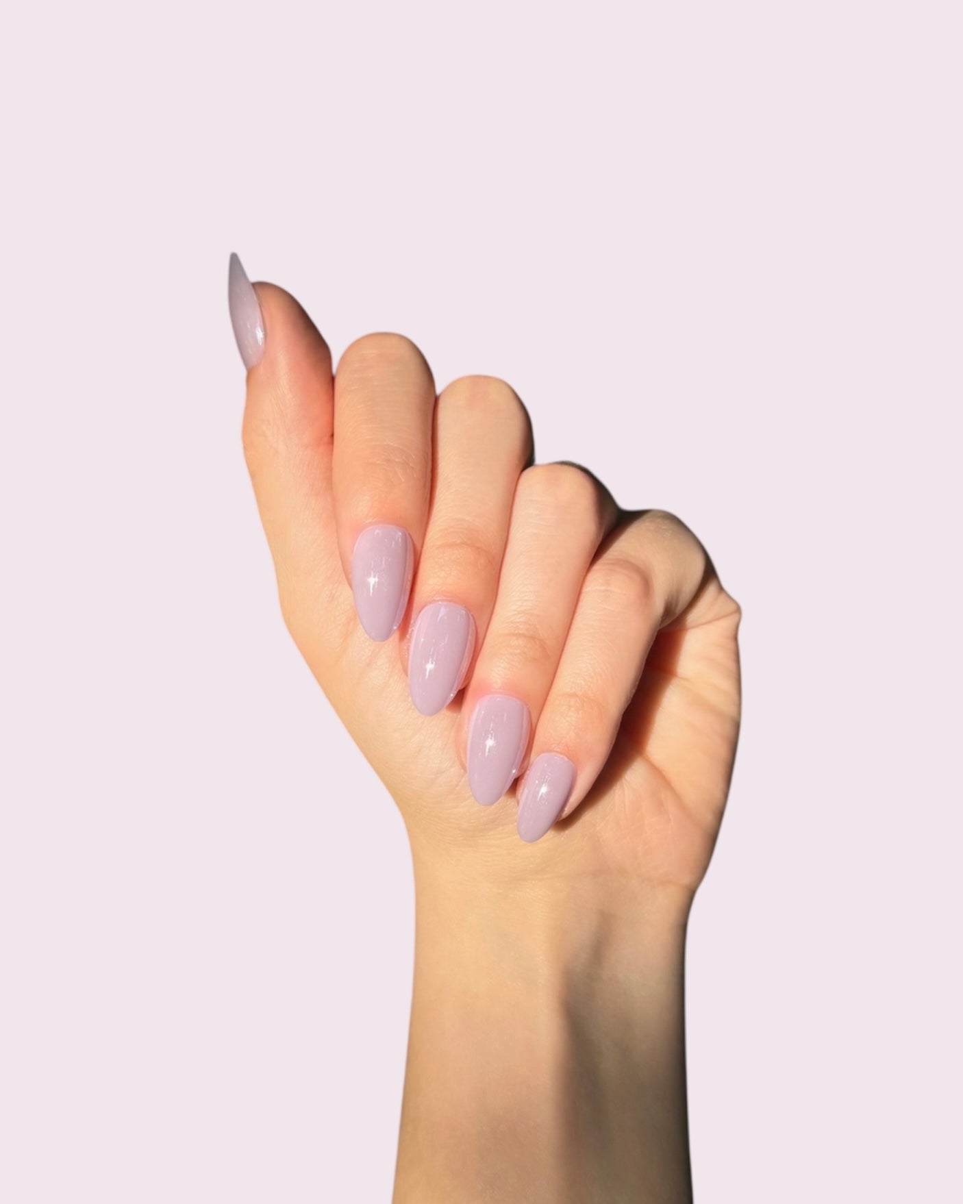 Icy Lilac Nails – Moonlight Press On Nails